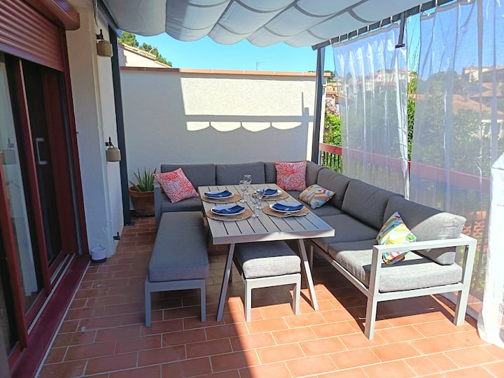 Maison Spacieuse-clim-wifi-terrasse-parking. - Argelès-sur-Mer