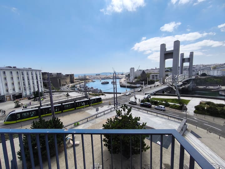 Appartement Vue Mer, Hyper-centre. - ibis Brest Kergaradec