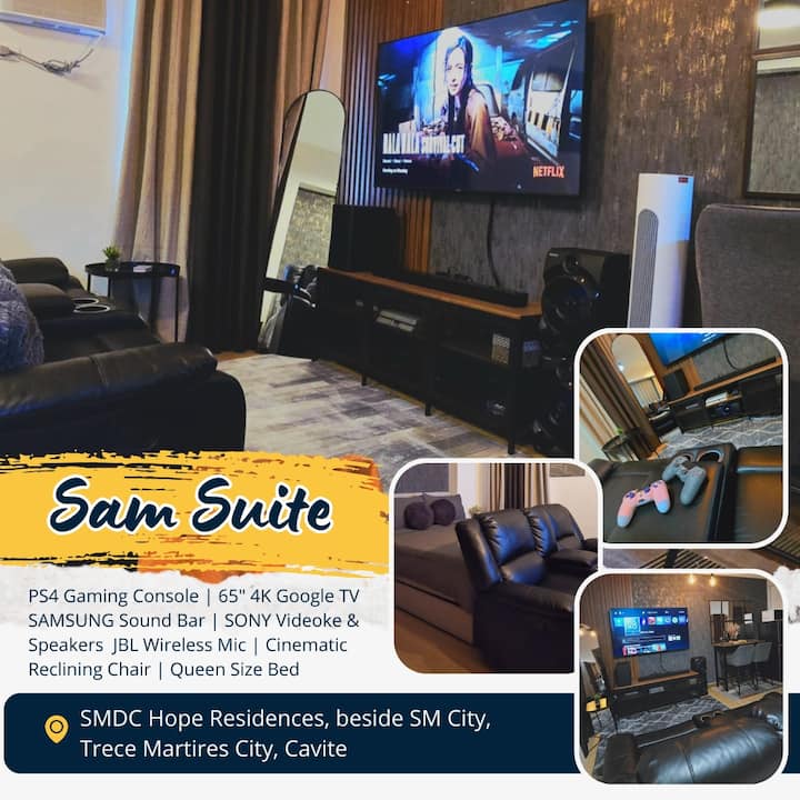Exclusive Directors Club Cnema Suite W/65"4ktv+ps4 - Naic