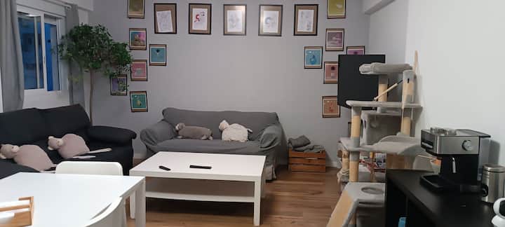 Habitación Acogedora, Espaciosa Y Céntrica - Valencia