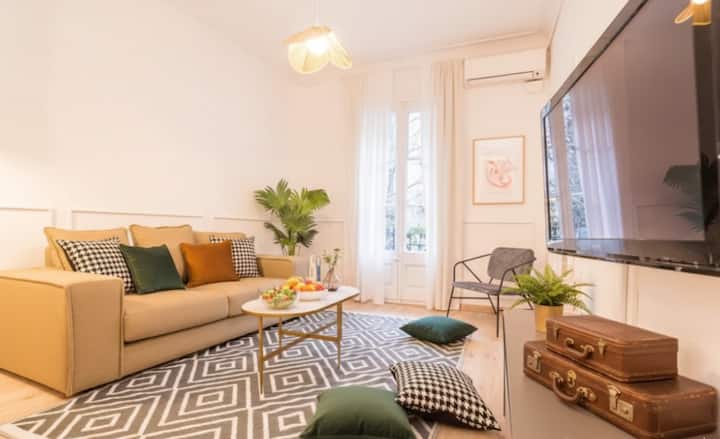 Grand 8 Ch. Et 4 Sdb à L'eixample - Idéal 15 Pers - Barcelona