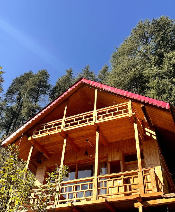 The Latoda Forest Edge Duplex Cottage In Jibhi*2 - Jibhi