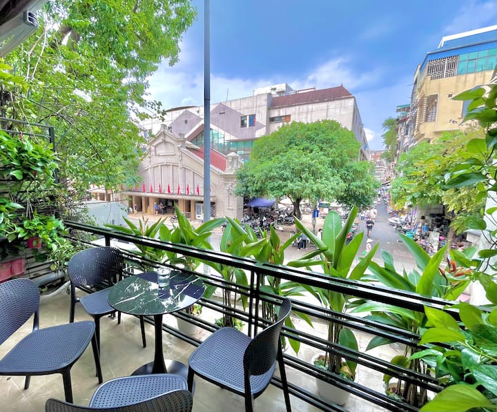 Nightmarketview|spaciousbalcony|7bed3wc|oldquarter - Hanoi