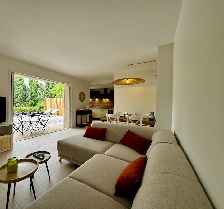 Appartement T3 Rez De Jardin/parking - Tout à Pied - La Croix-Valmer