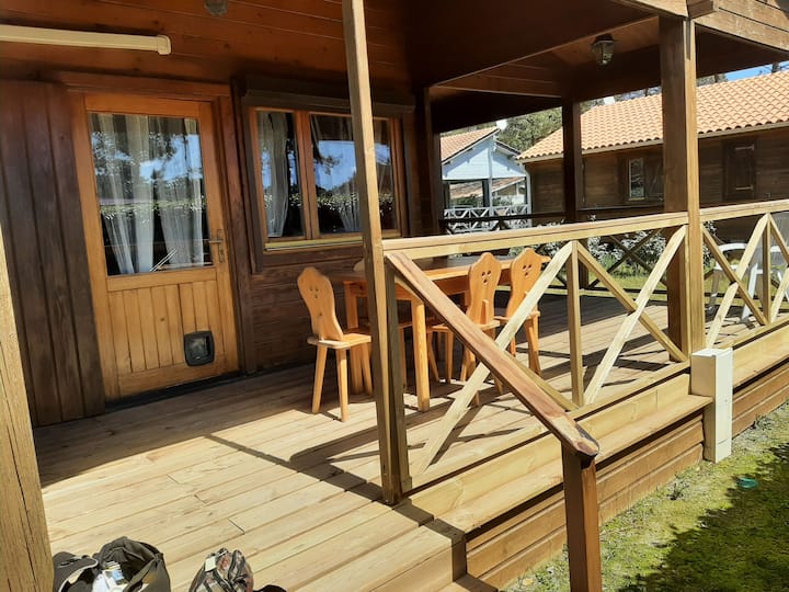 Un Chalet Camping Naturiste - Montalivet les Bains