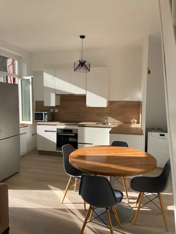 Maison Avec Jardin - 3 Chambres - Roubaix