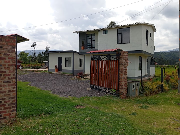 Cabaña Campestre, Casa De Campo - Tibasosa