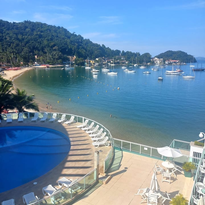 Apartamento Na Praia E Vista Mar - Ilha Grande