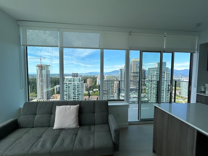 全新高层两房公寓Metro中心 - Burnaby