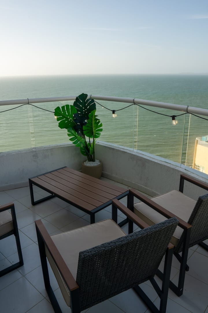Apartamento Frente Al Mar, Piso 21 - Cartagena