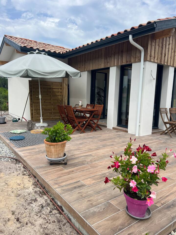 Maison Entre Océan Et Forêt Landaise - Saint-Girons Plage