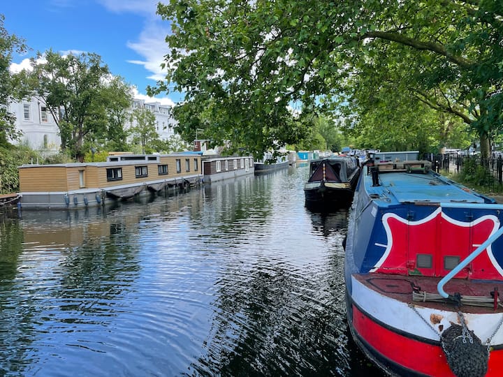 Lovely Canal Boat In Little Venice Friends Family - Londres