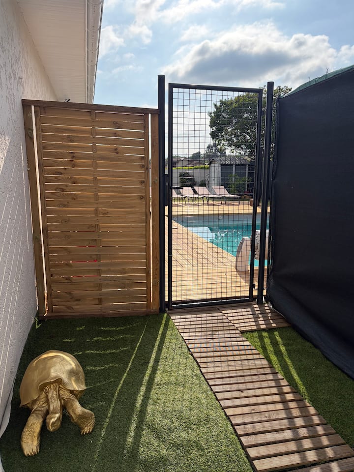 Studio Indépendant Avec Piscine - Saint-Vincent-de-Tyrosse