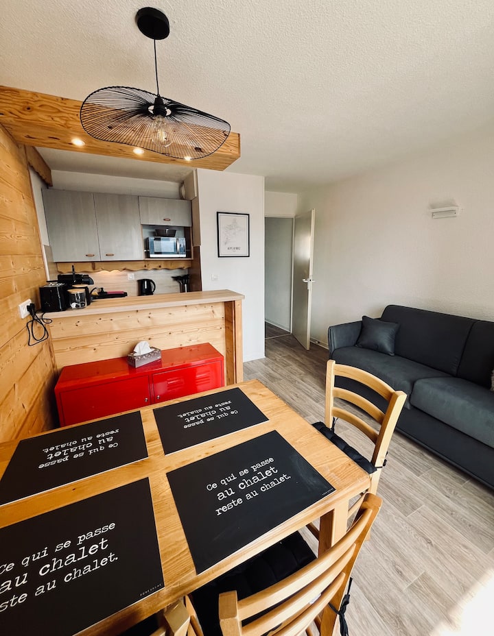 5 Pers à Côté Des Pistes De Ski - Vue Magnifique - L'Alpe d'Huez