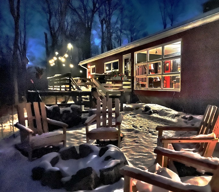 <Rabbit Hill Cabin>hiking/wood Stove/ski-board - Chester, NY
