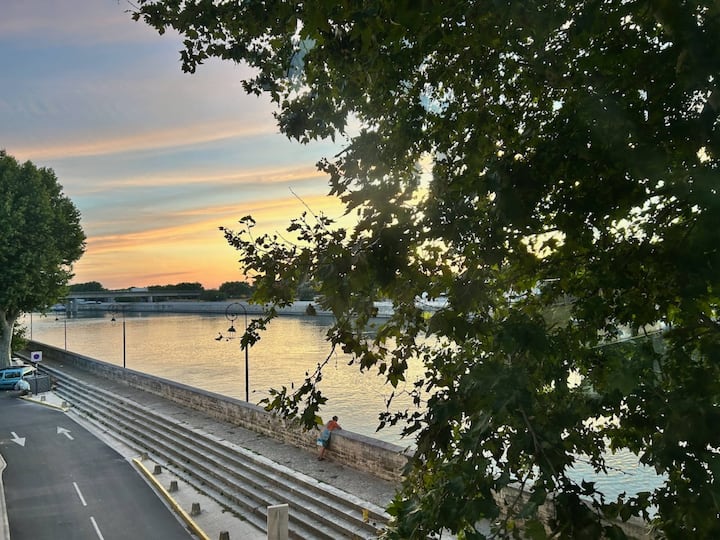2 Chambres - Panoramique Vue Rhône * * - Arlés