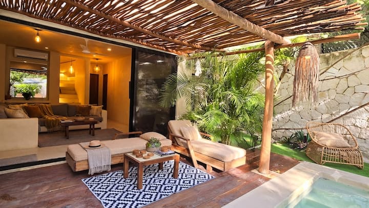 Shambala-villa Privée-15 Voyageurs 5 Chambres, Grande Piscine - Mexique