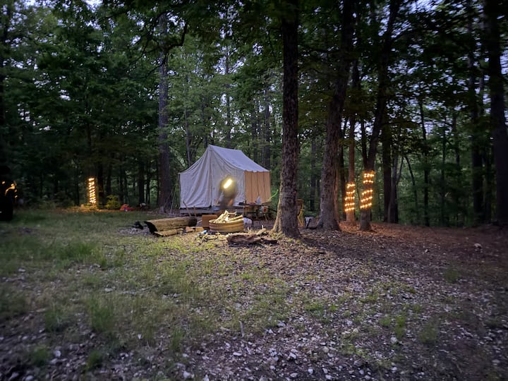 Private Primitive Camping @ Live Deliberately. - Eureka Springs, AR