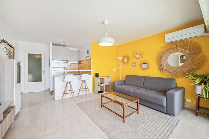 Le Neptune Appartement Vue Mer Parking Privé - Menton