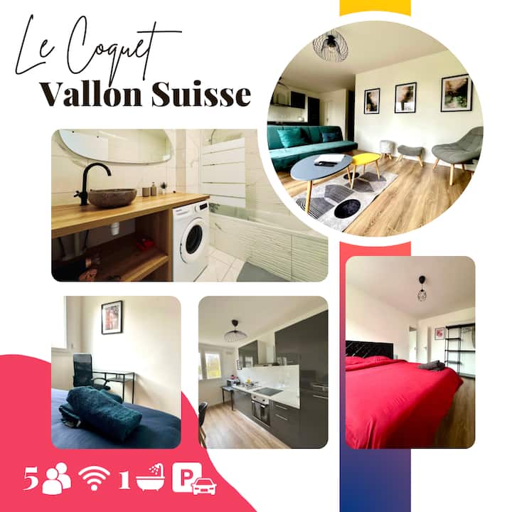 Le Coquet -T3- 5 Pers-wifi-parking - Normandía