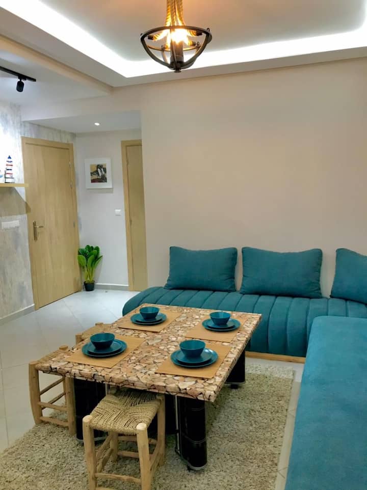Charmant Appartement Neuf Proche De La Plage Anza - Agadir