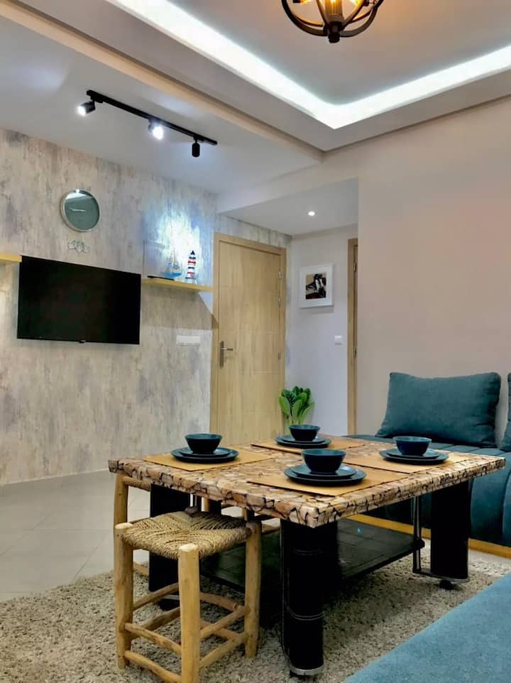 Charmant Appartement Neuf Proche De La Plage Anza - Agadir