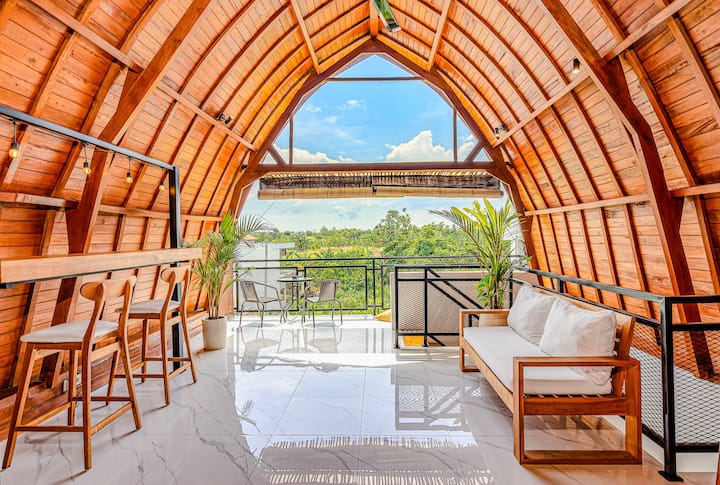 Modern 2br Villa • Pool • Fitness • Views • Canggu - Indonesia