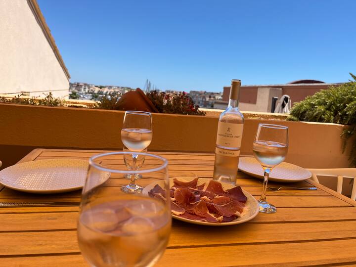 T3 Paisible, Terrasse Vue Port Sans Vis-Ã -vis - Narbonne