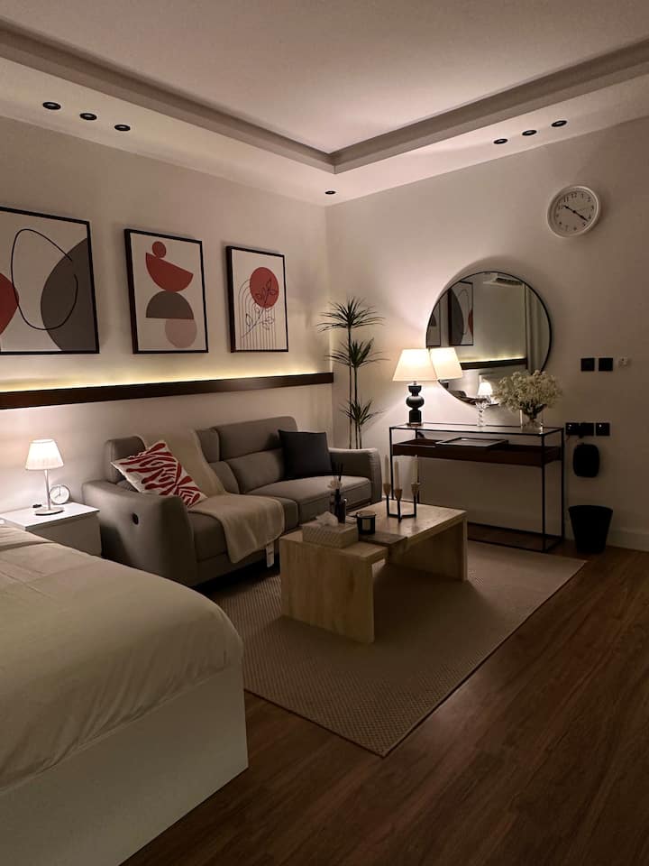 أستديو فاخر حي السليمانية وسط المدينة دخول ذكي 308 - Riyadh