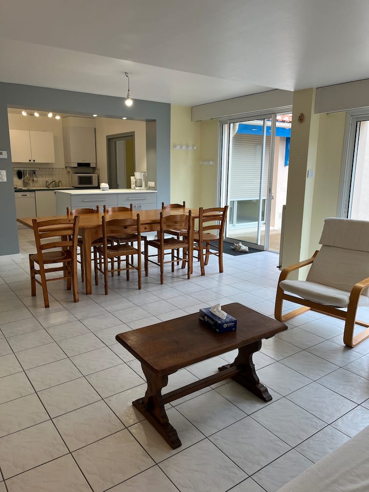 Logement à 15min à Pied De La Grande Plage/9 Pers - Saint-Gilles-Croix-de-Vie