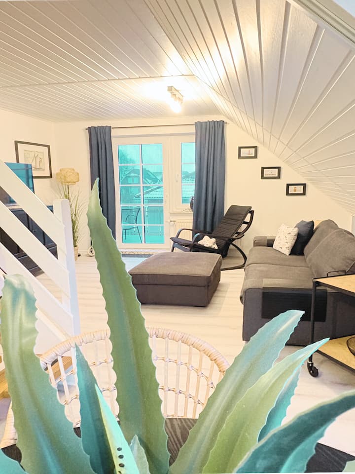 Renovierte Fewo Küstenliebe, Balkon, Neßmersiel - Baltrum