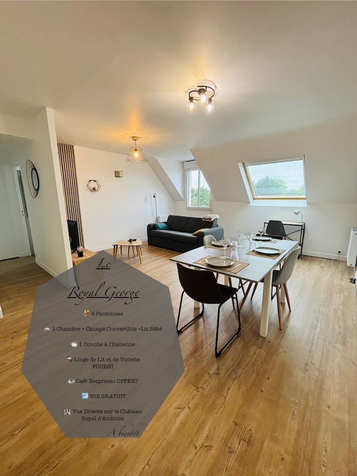 Le Royal George - Appartement 4 Pers. - Amboise