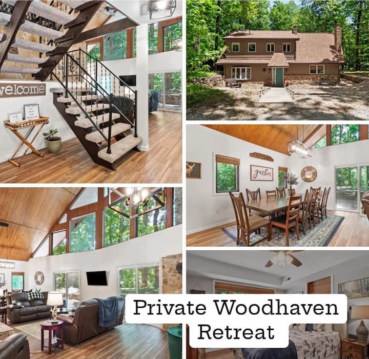 Woodhaven Retreat Private Cabin On Secluded Acres! - Carbondale, IL