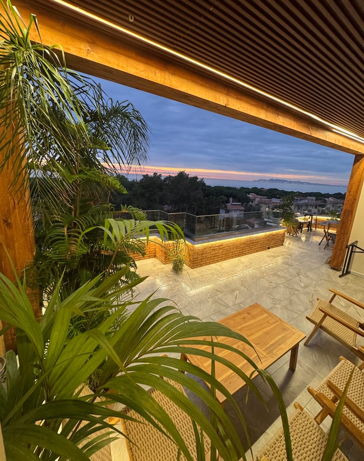 Seaside Rooftop Golem - Albania