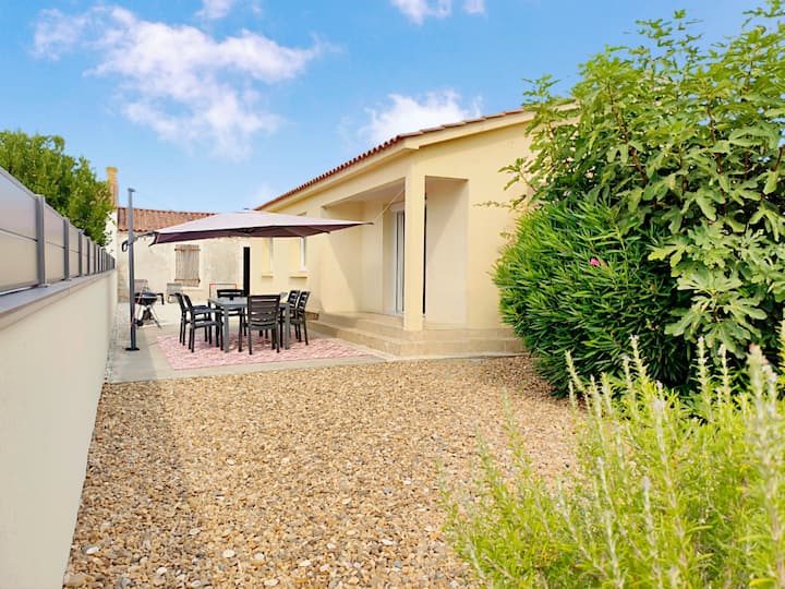 Maison Spacieuse 4 Ch, 3 Sdb, Jusqu'à 8 Personnes - La Tranche-sur-Mer