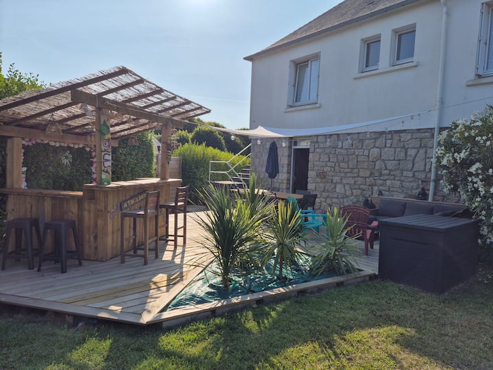 Maison Proche Plage Et Commerces - Roscoff