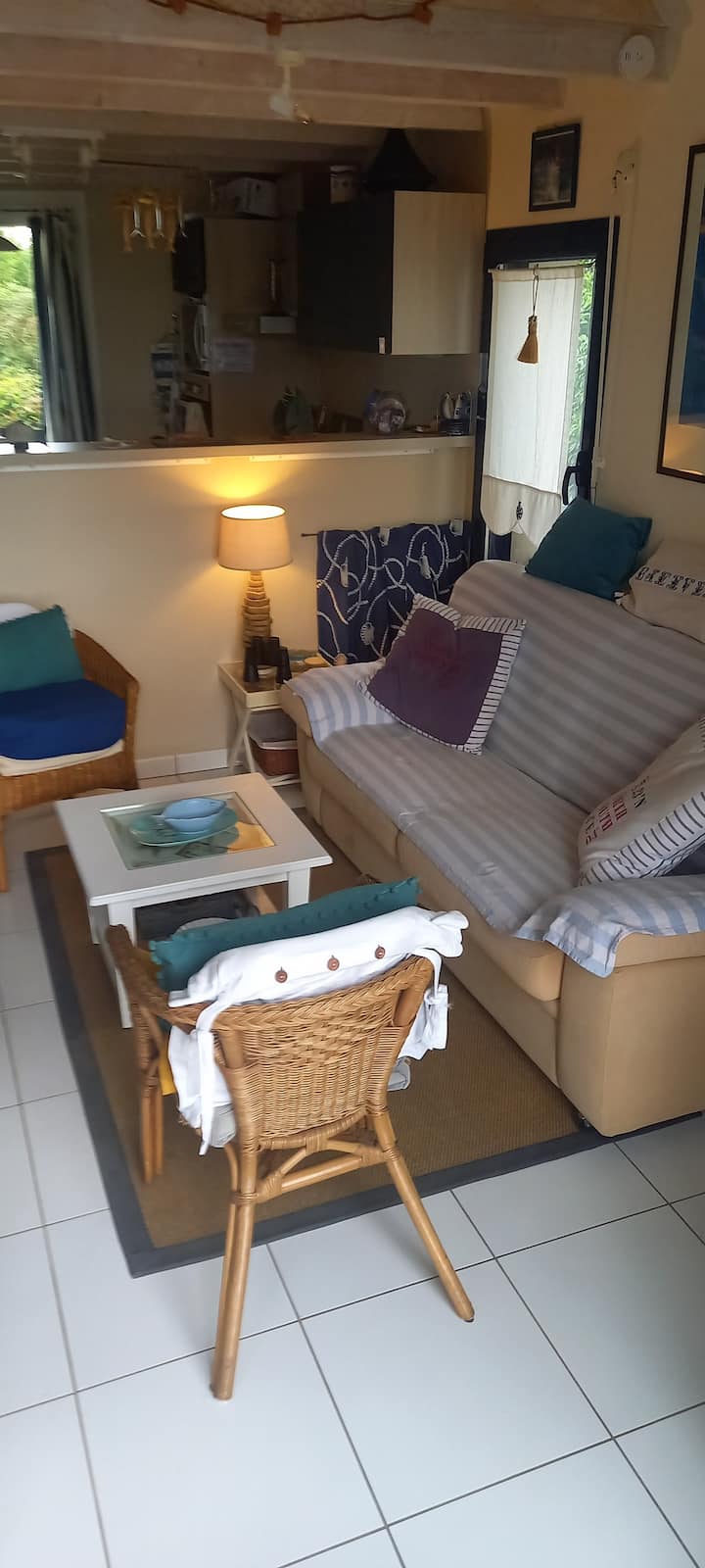 Maison 4 Personnes ÎLe Aux Moines. Vue Mer. - Île-aux-Moines
