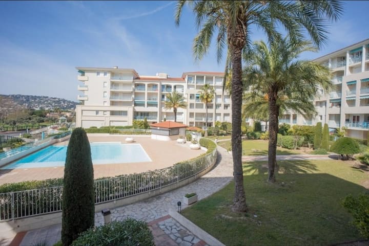 Pb2 Appart4*|parking•3mn Plage à Pied•a/c•terrasse - Antibes