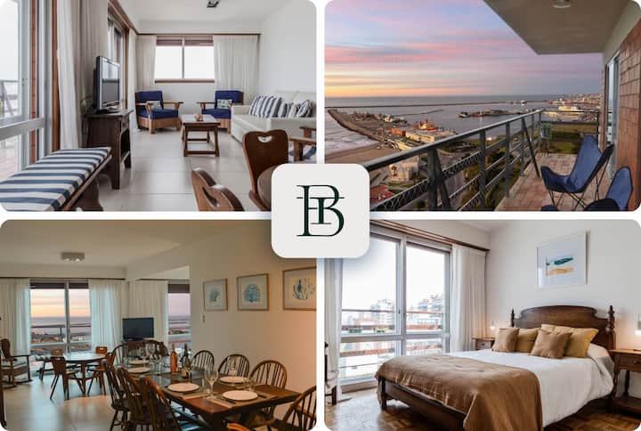 Bt Homes - Très Spacieux & Vue Face à La Mer - Mar del Plata