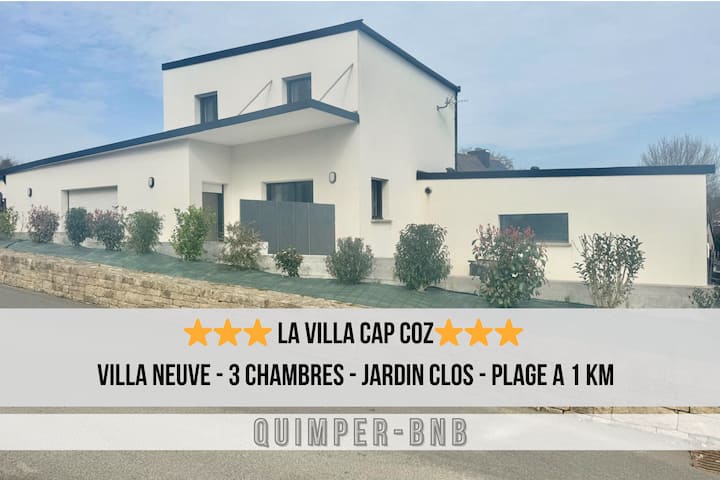 La Villa Cap Coz - 3 Chambres - Plage à 1 Km! - Fouesnant