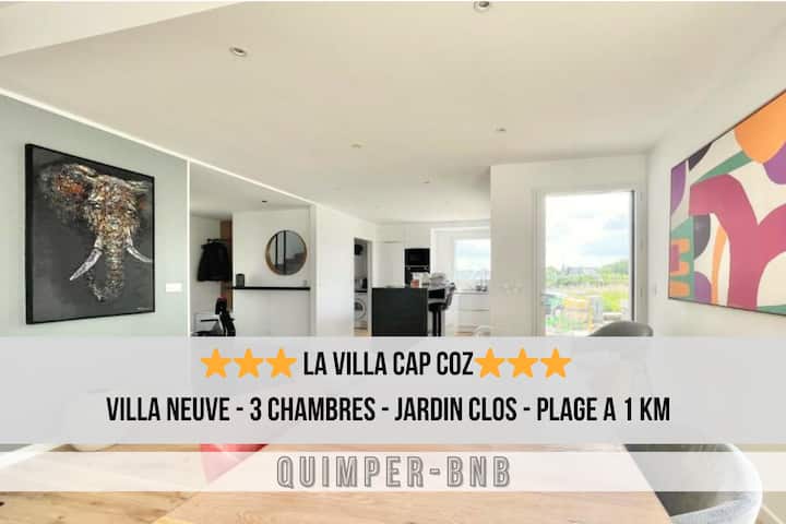 La Villa Cap Coz - 3 Chambres - Plage à 1 Km! - Fouesnant