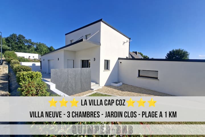 La Villa Cap Coz - 3 Chambres - Plage à 1 Km! - Fouesnant