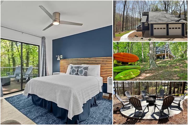 Family Friendly Waterfront Lakehouse Near Clemson - Sandy Springs, SC