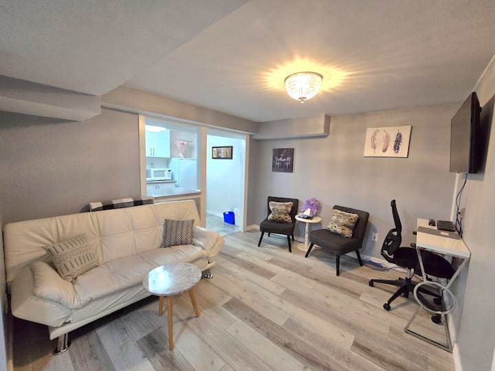 2 Bdrm Bsmt Unit, Bath, Kitchen & Prkg. No Sharing - Ajax