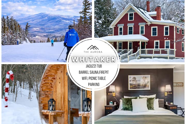 *Whitaker* The Aurora Inn | Sauna | Firepit | Pool - New Hampshire