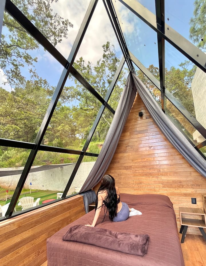 Cabaña “Me Porto Bonito” En Bosque De Mazamitla - Michoacán