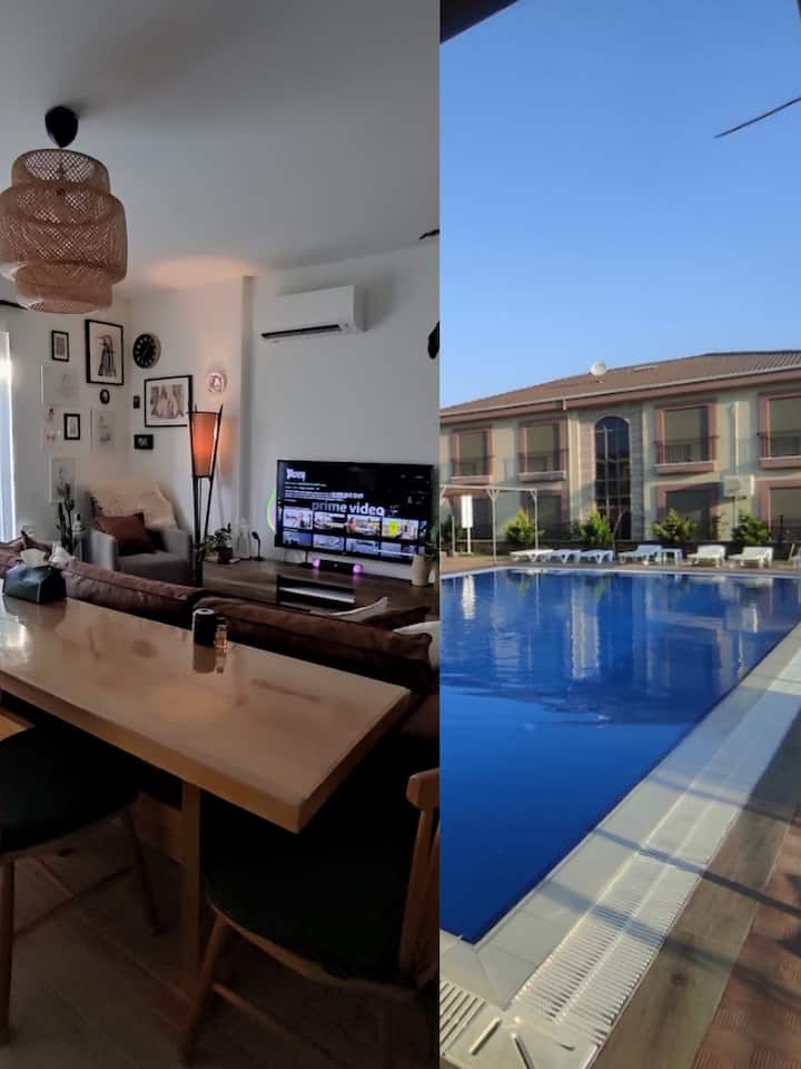 Havuzlu, Han İçInde, Modern Daire - Ayvalık