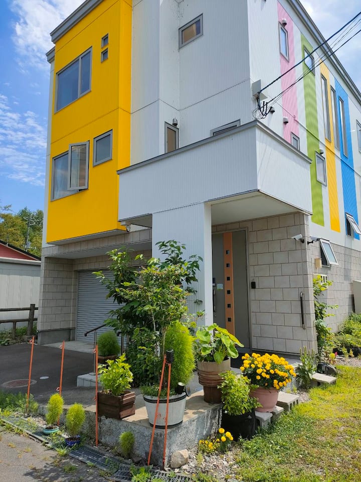 北海道函館大沼公園連泊に最適まるまる一棟貸しヴィラ
バスルーム❷室トイレ❸室    ❨整棟出租別墅❩ - 北海道