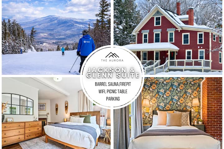 *Jackson* The Aurora Inn | Sauna | Firepit | Pool - New Hampshire (State)
