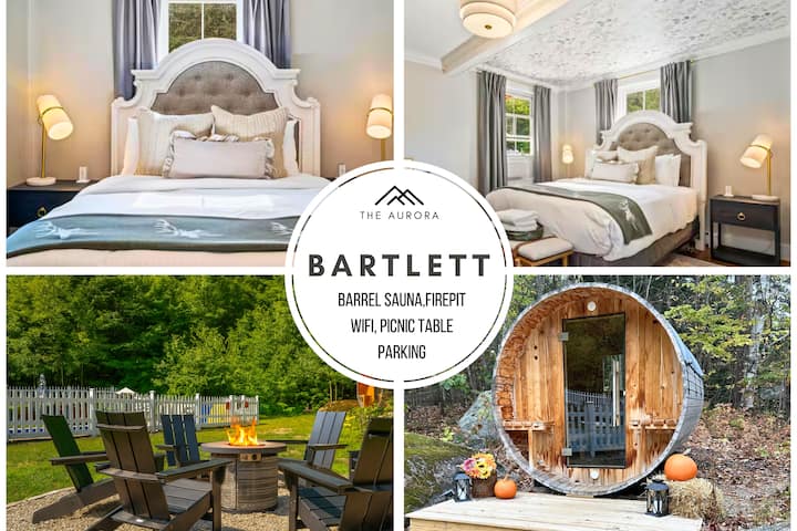 *Bartlett* The Aurora Inn | Sauna | Firepit | Pool - New Hampshire (State)